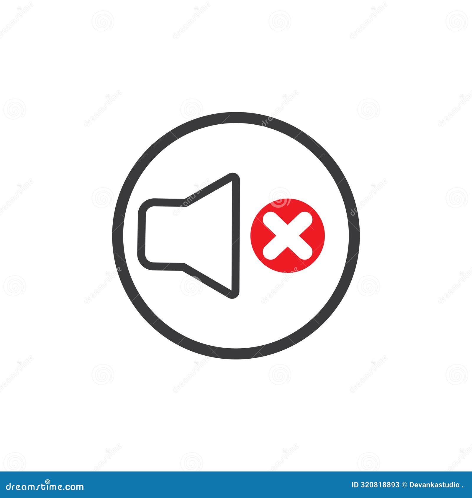 Audio icon flat design stock vector. Illustration of podcast - 320818893