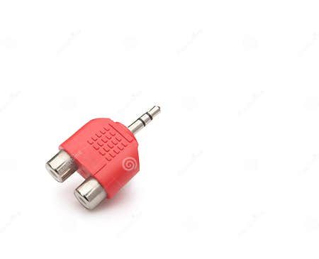 Audio Input & Output Plug Stock Photo - Image of communication ...