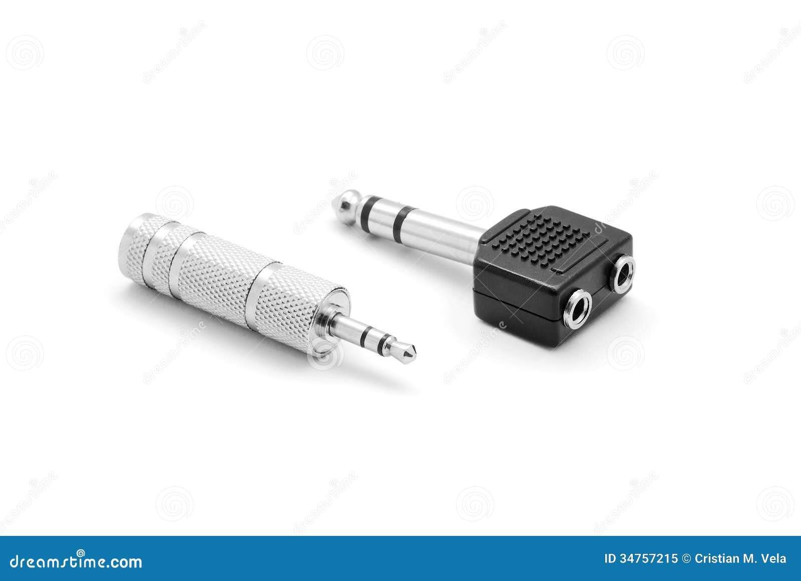 Audio jack adapter stock image. Image of closeup, connect - 34757215