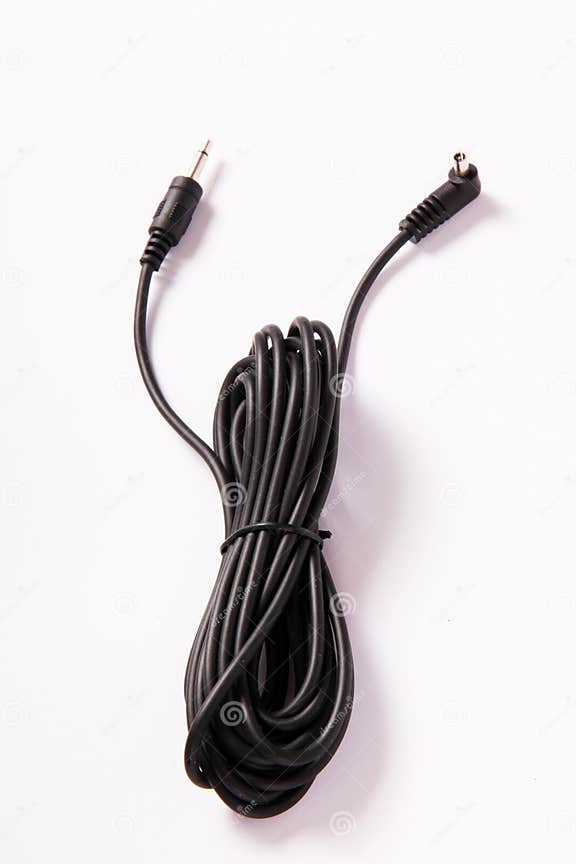 Audio and mike cable stock photo. Image of cable, communication - 106480896