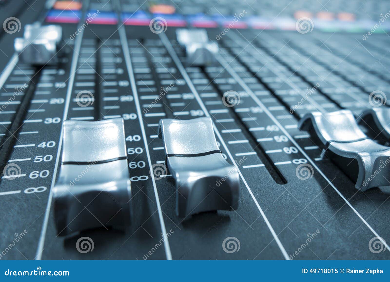 Audio Mixer stock image. Image of equipment, media, event - 49718015