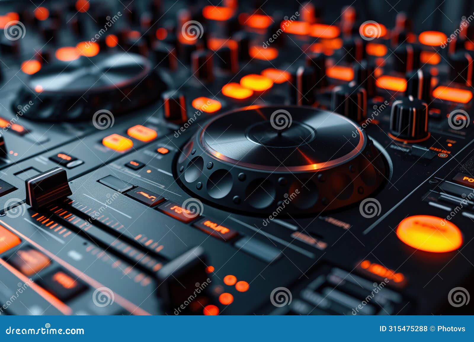 An Audio Mixing Controller for DJ Mixer with Control Panel Equalizer in ...