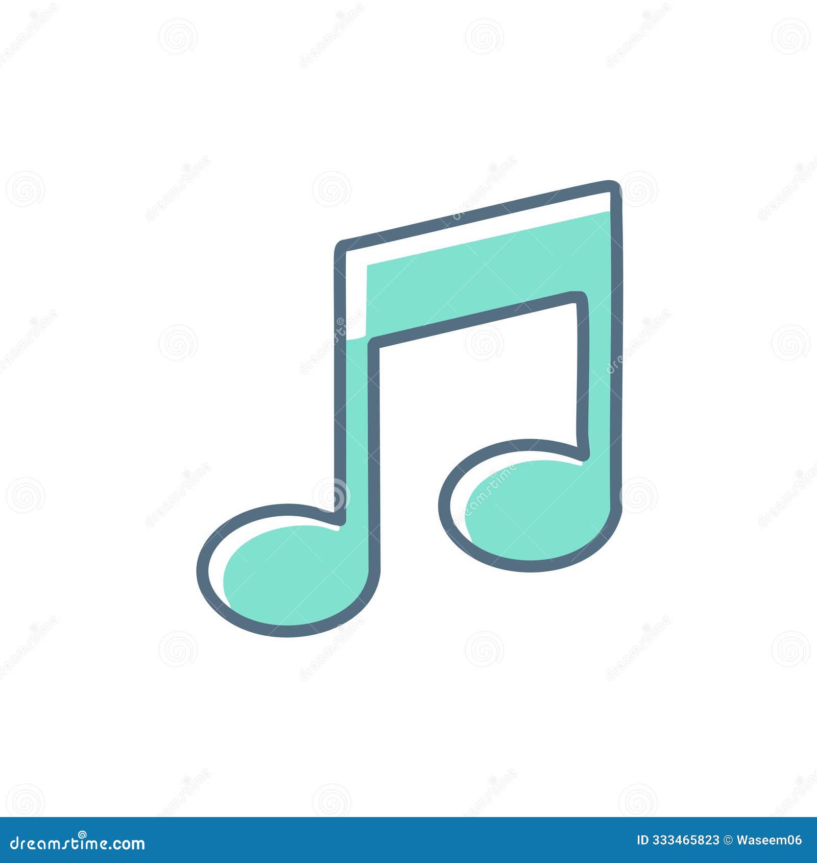 Audio Note Vector Icon. Voice Notes Logo Symbol Stock Vector ...