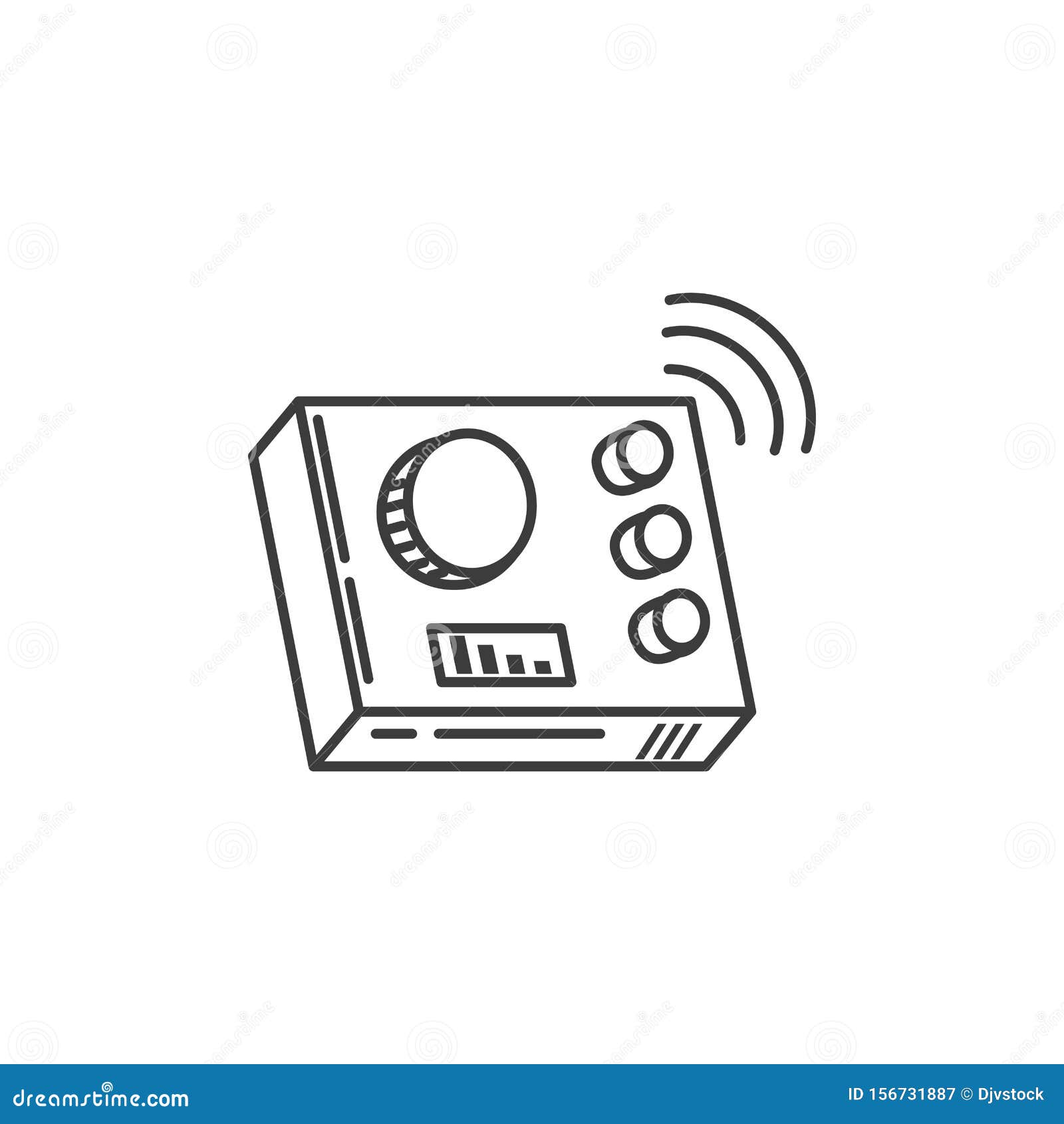 Cd Player, Console, DVD, Cd-rom Isometric Icon. 3d Line Art Technical ...