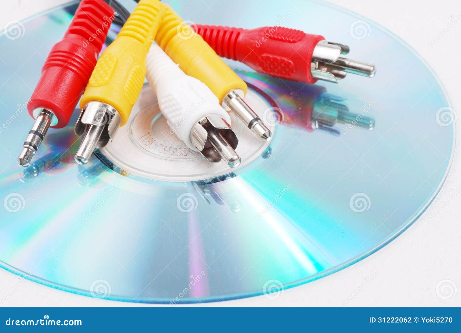 Audio plug stock photo. Image of camera, connect, component - 31222062