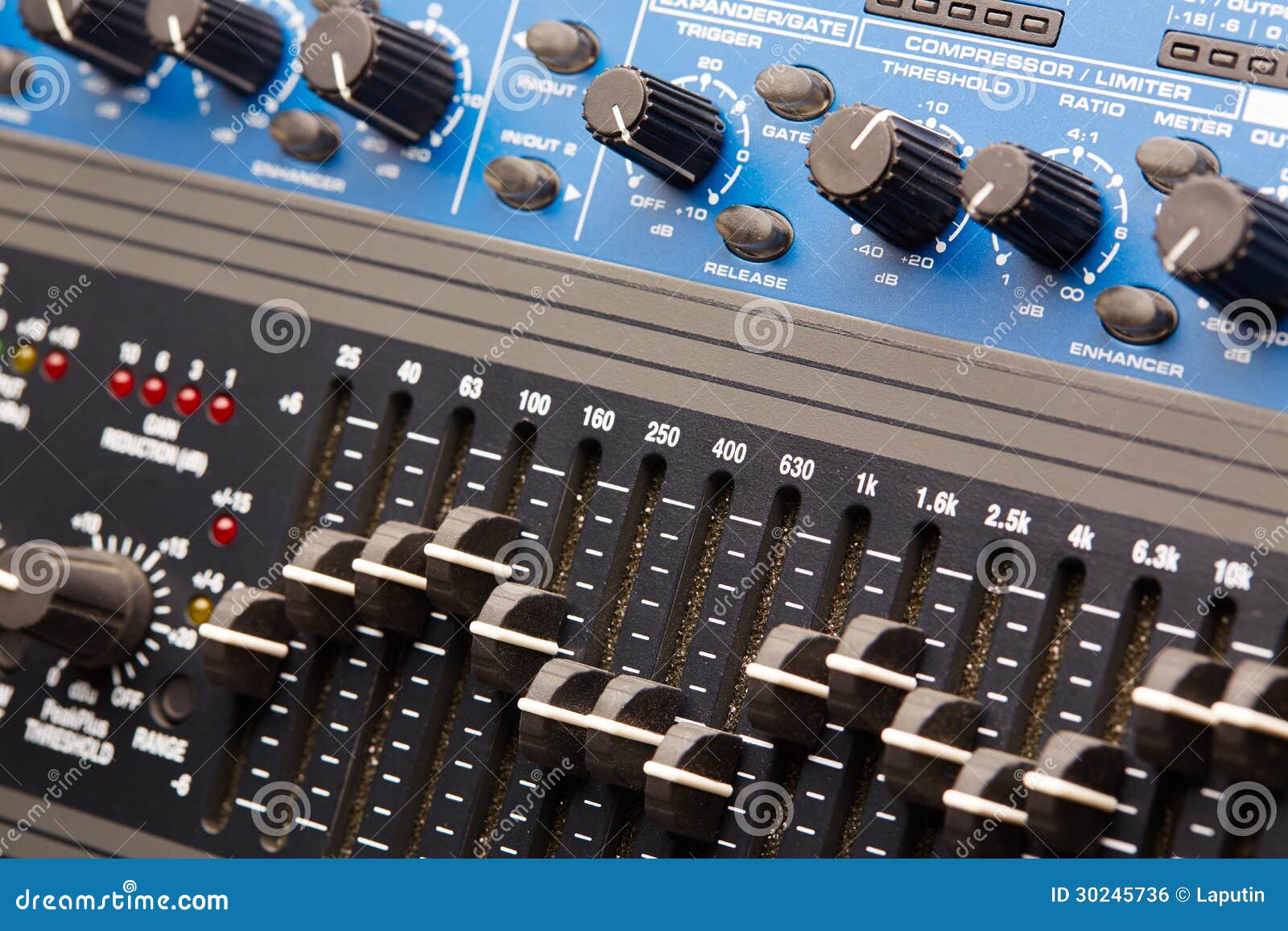 Audio rack stock photo. Image of closeup, panel, concepts - 30245736