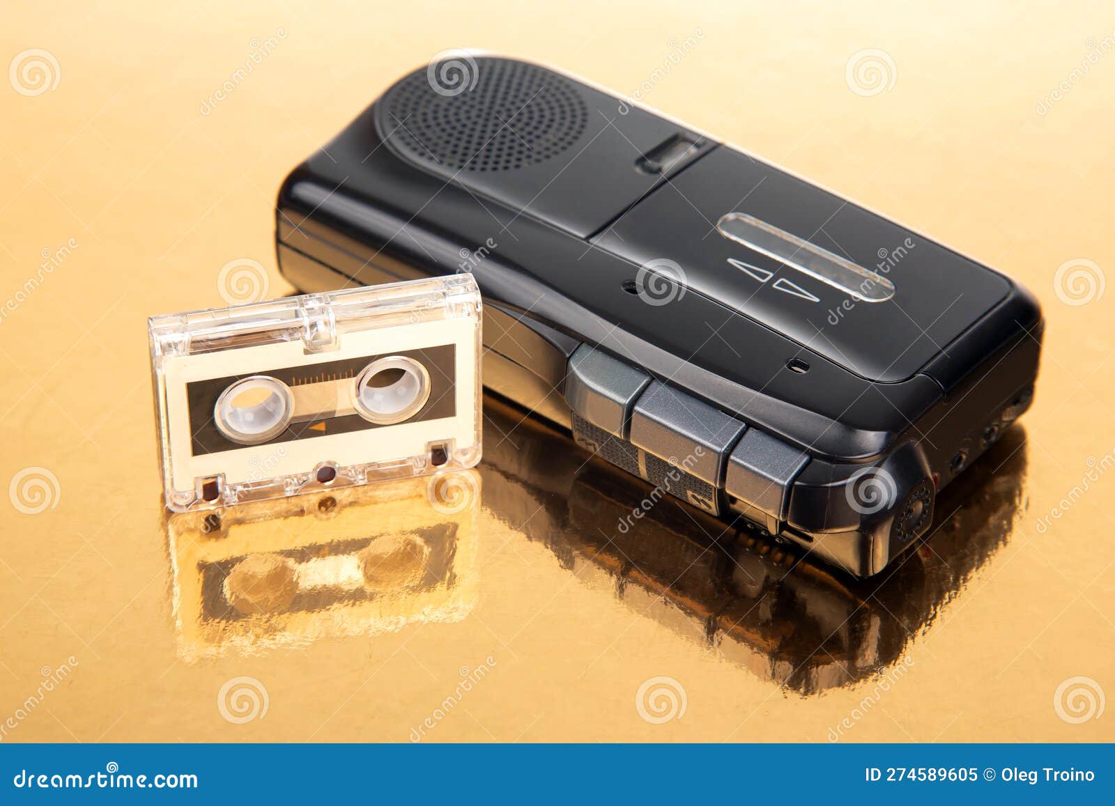 Audio Recorder with Microcassette. Device for Working with Voice and ...