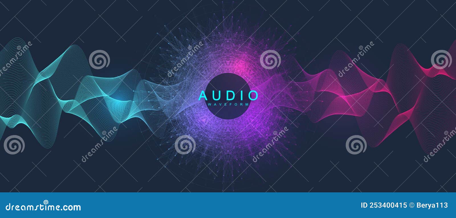 3d Audio Waveform