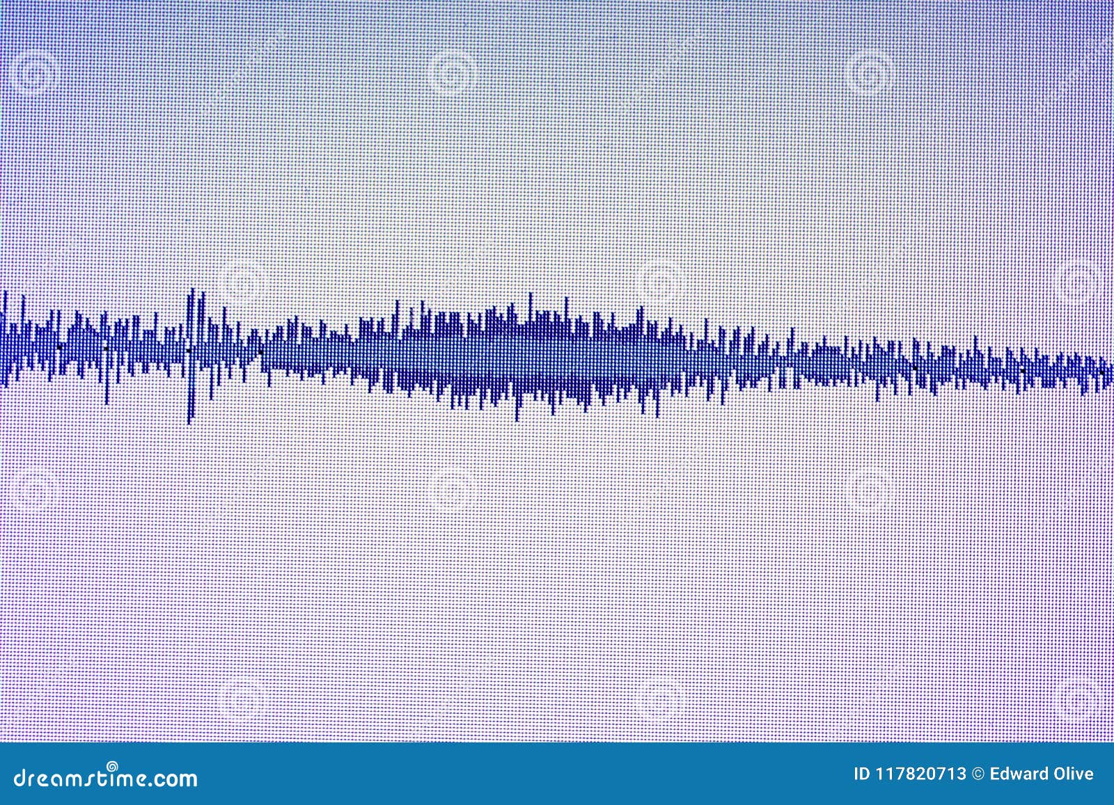 Audio Sound Wave Studio Editing Stock Image - Image of sing, spectrum ...