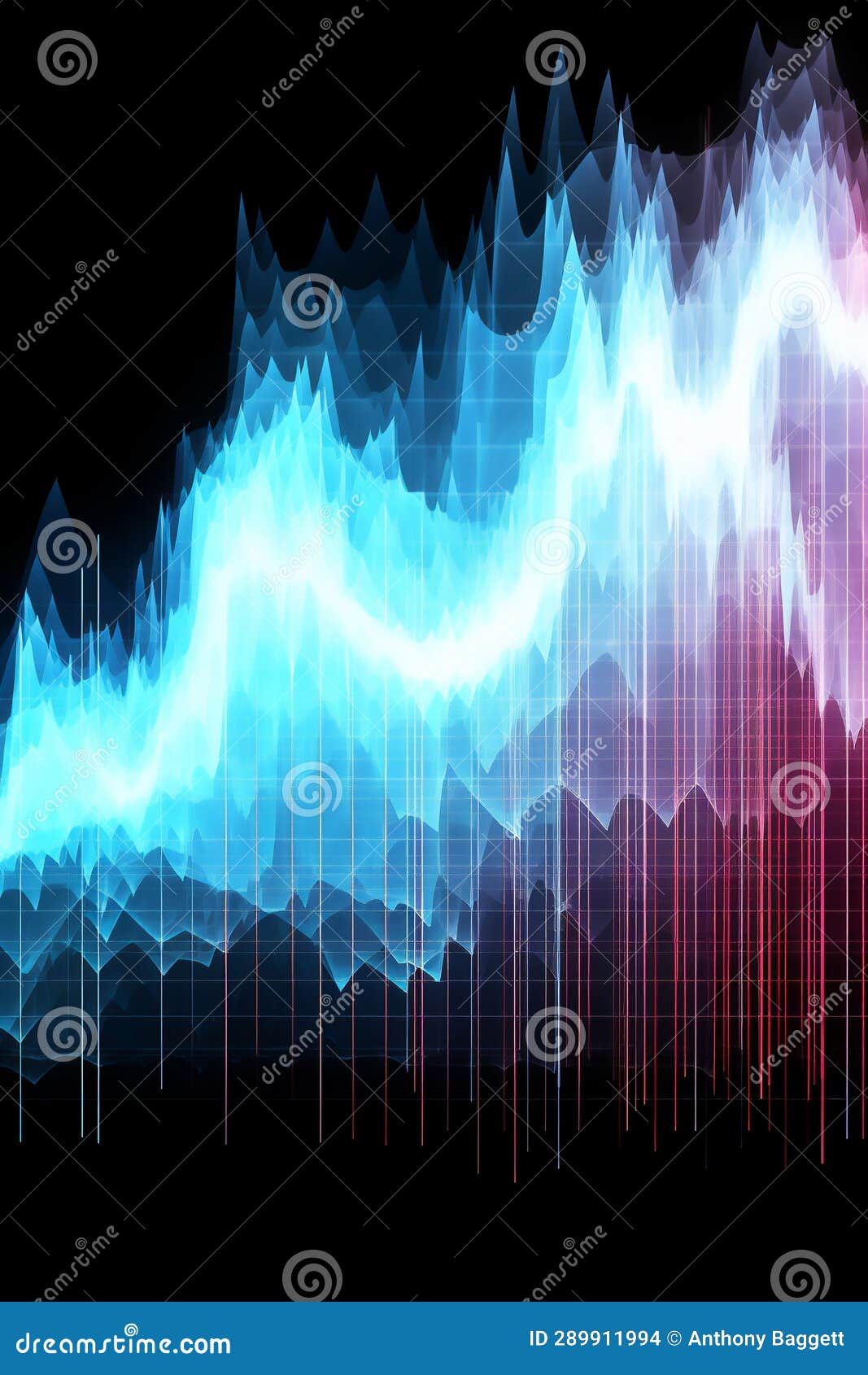 Audio Soundwave Scope Signal Stock Illustration - Illustration of ...