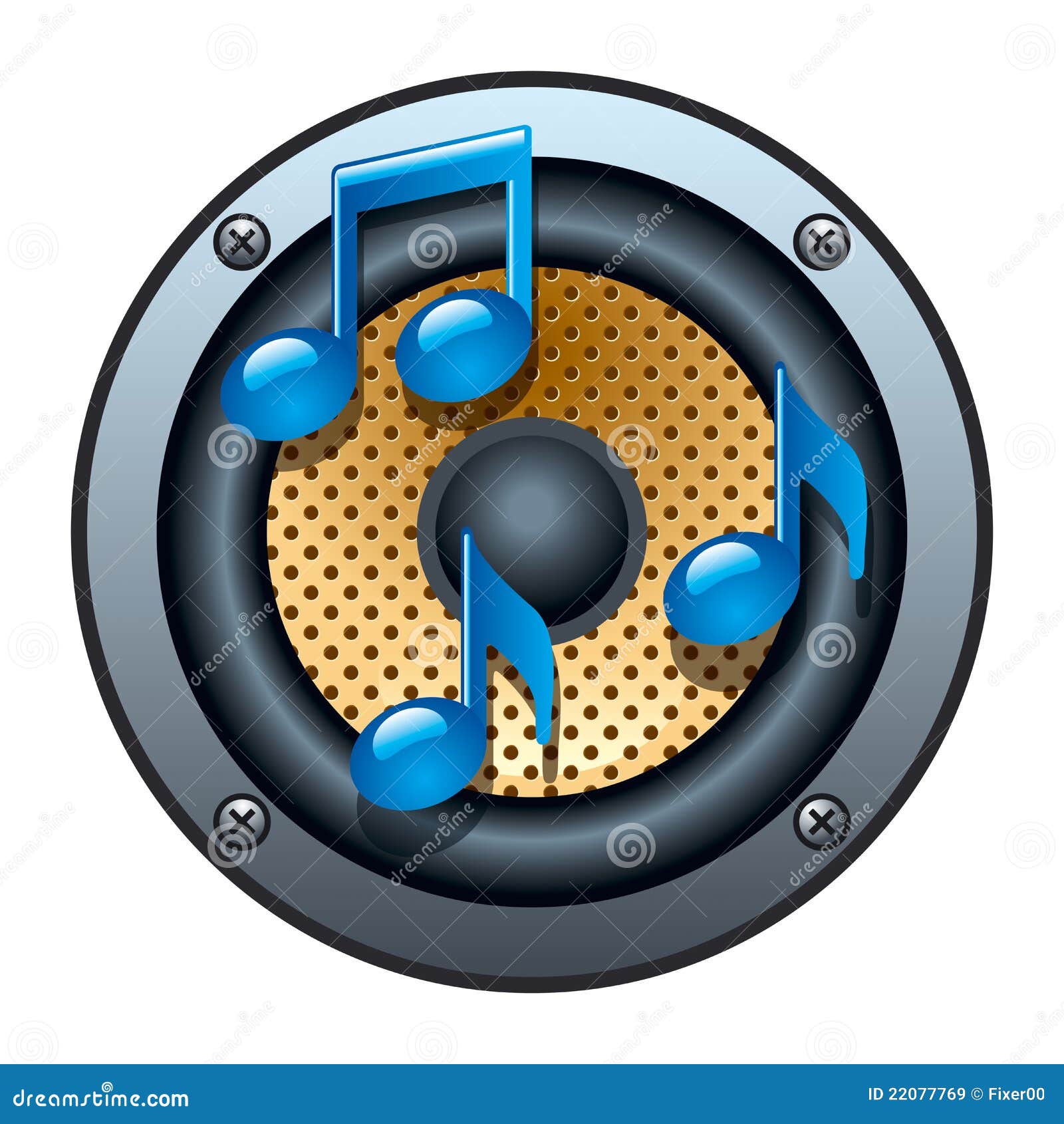 Audio Speaker Volume Icon For Apps And Websites - For Stock Vector ...
