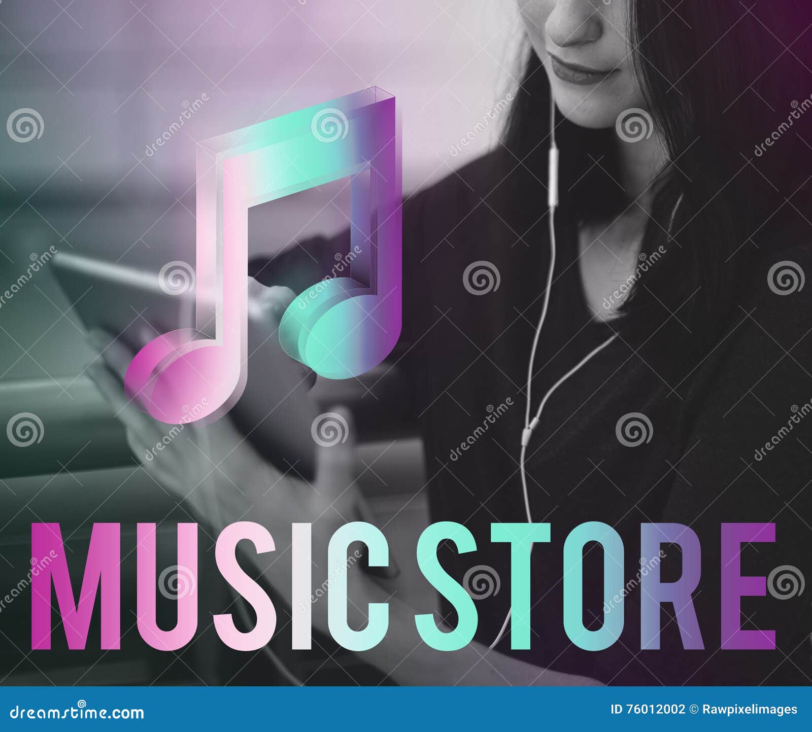 Audio Store Music Note Icon Graphic Concept Stock Photo - Image of icon ...