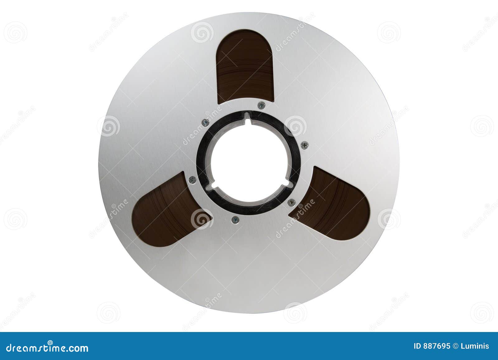 Audio Tape Reel stock image. Image of analog, wide, music - 887695