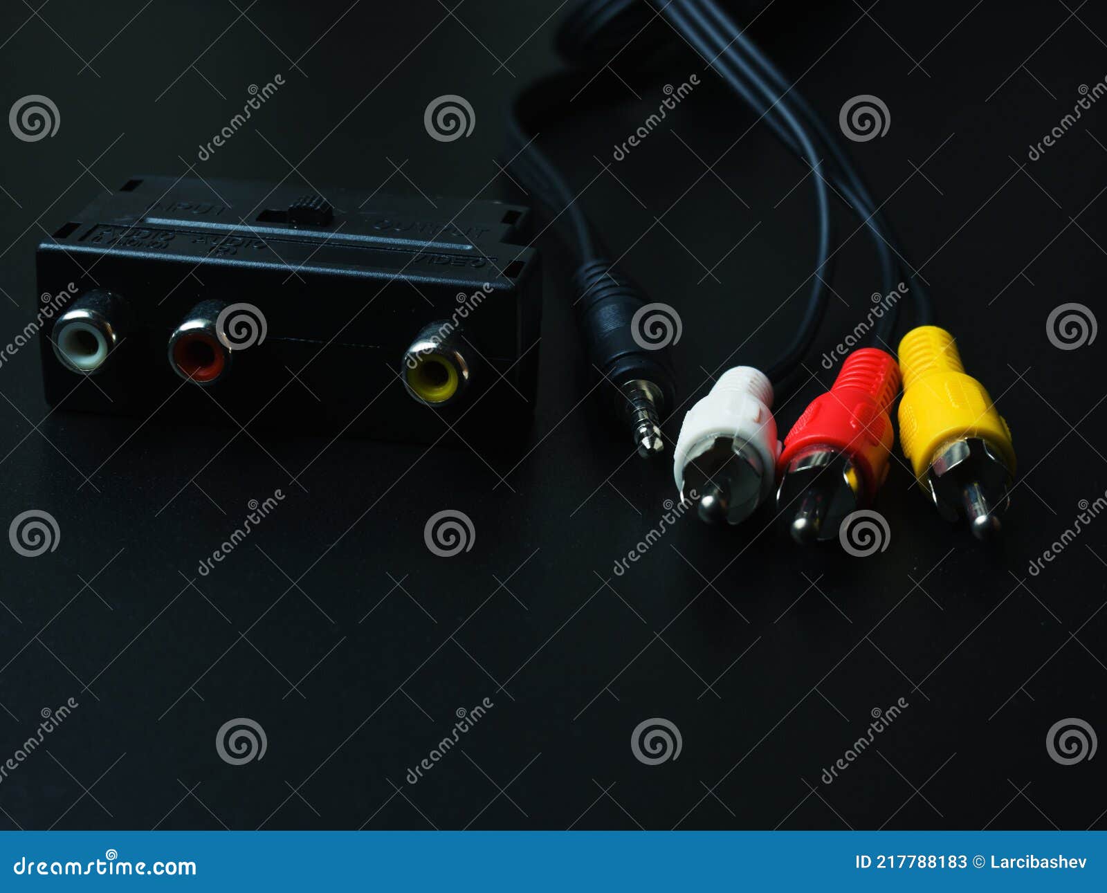 Scart Adapter Block Royalty-Free Stock Image | CartoonDealer.com #37179490