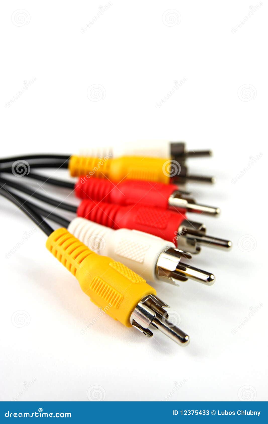 Audio video cable stock image. Image of macro, connect - 12375433