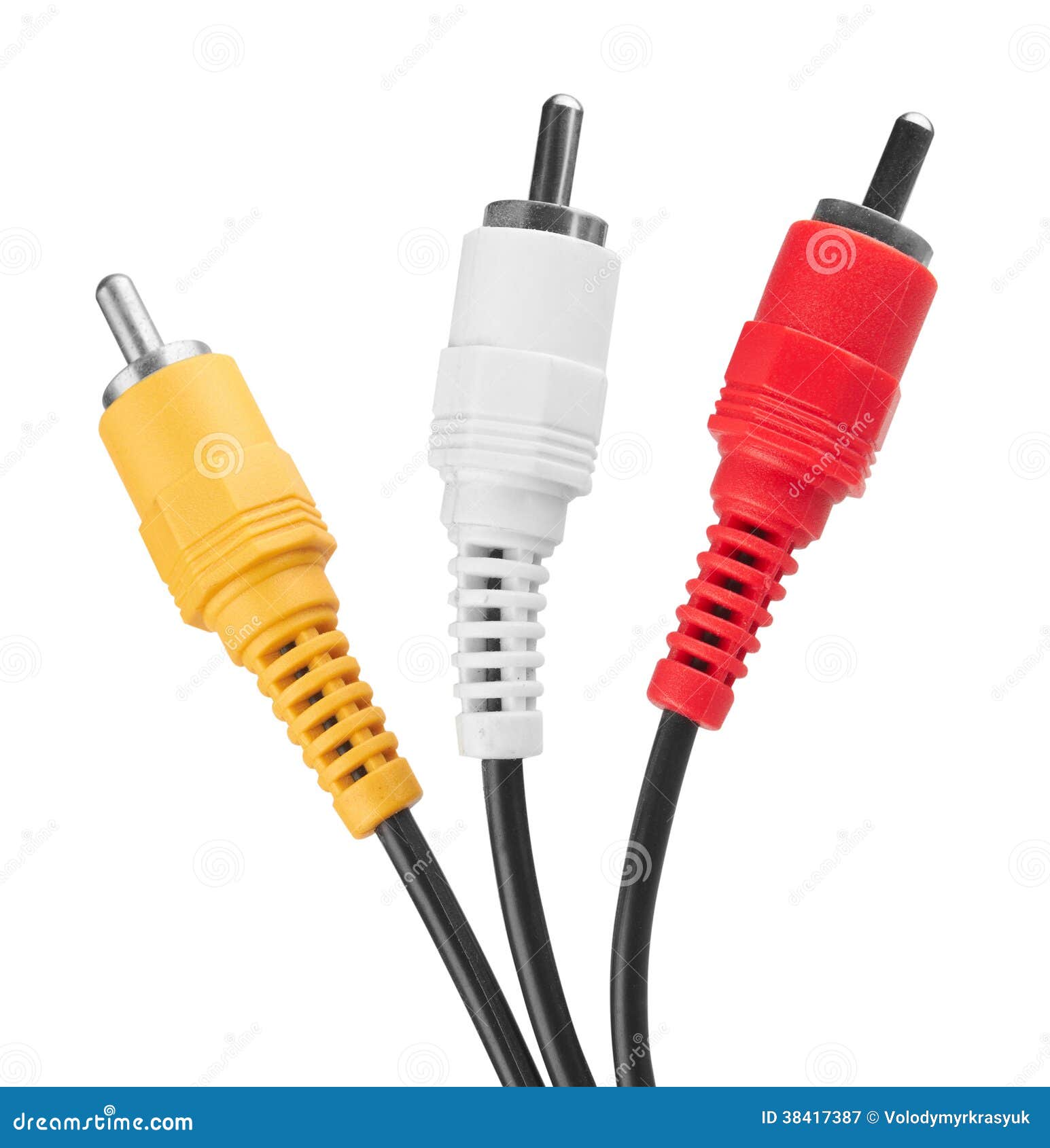 Audio and video cable stock image. Image of connection - 38417387