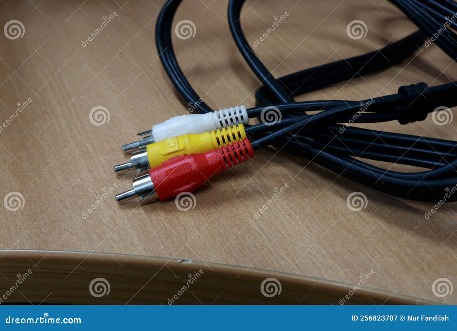 Audio Video Cable or Multimedia Cable Stock Image - Image of ...