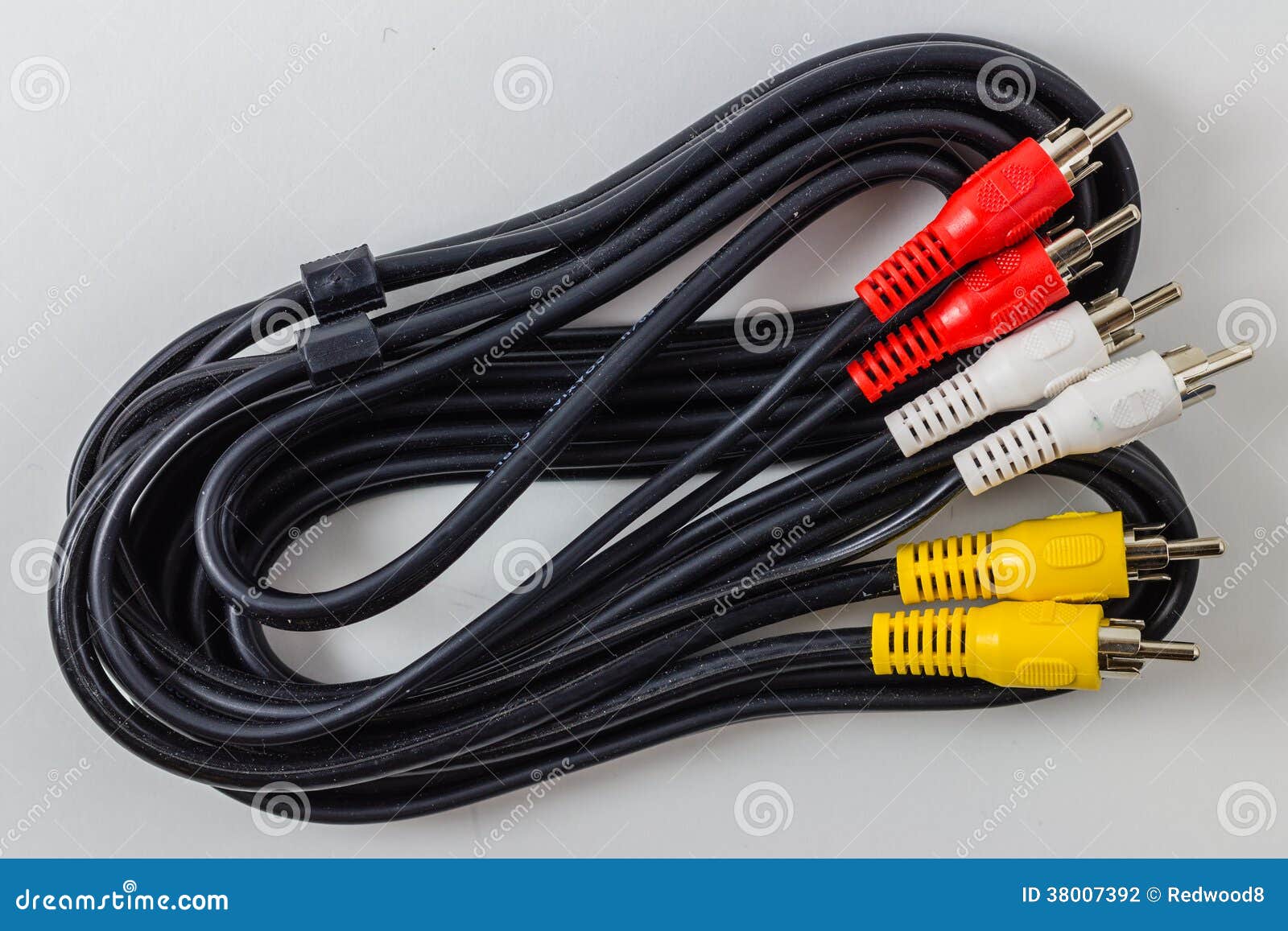 Audio Video Cables stock photo. Image of connections - 38007392