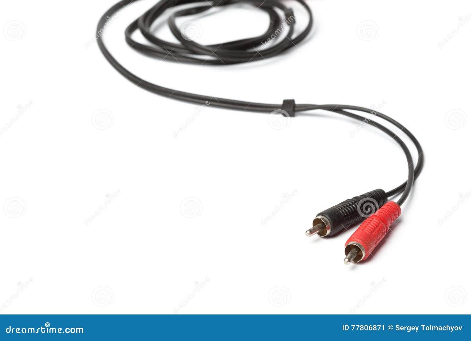 Audio and video jacks stock image. Image of stereo, electric - 77806871