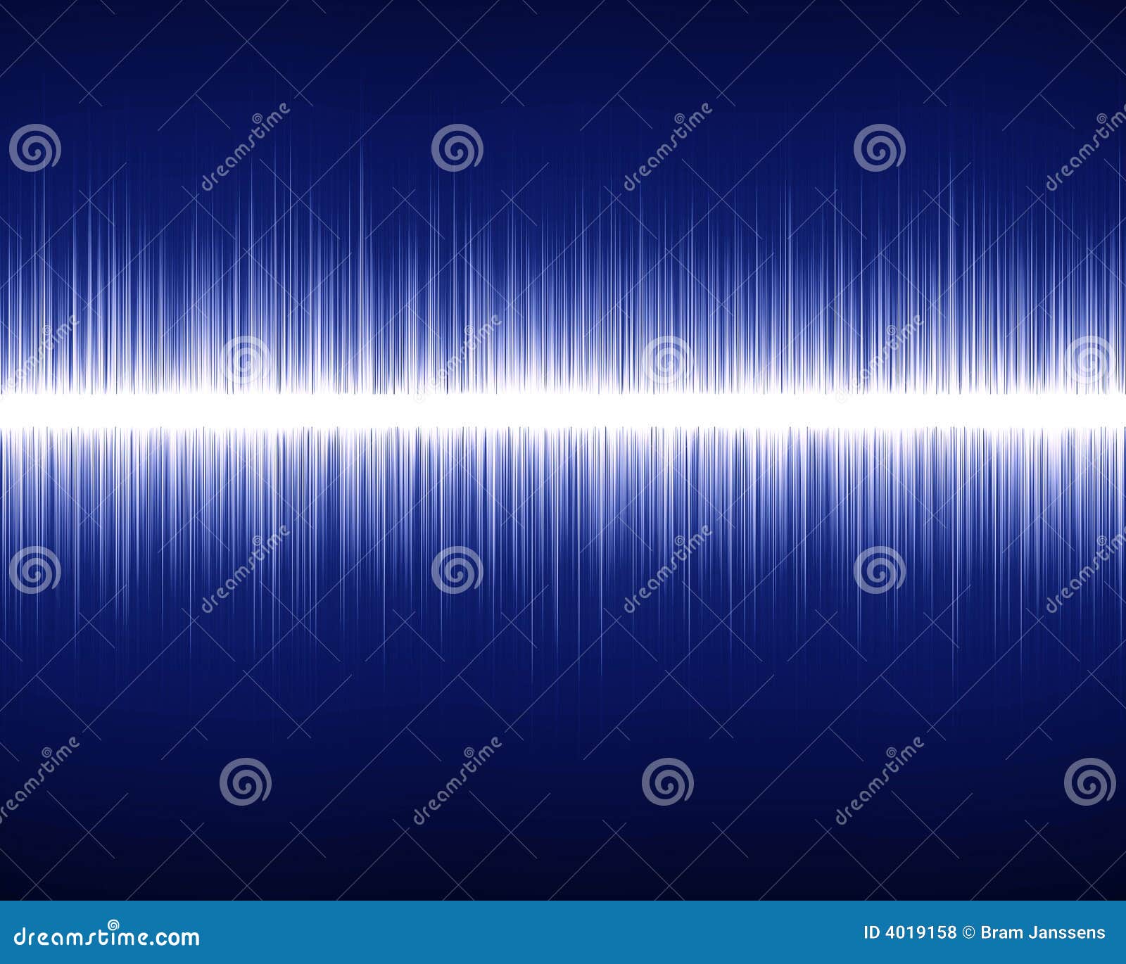 Audio wave stock illustration. Illustration of song, wave - 4019158
