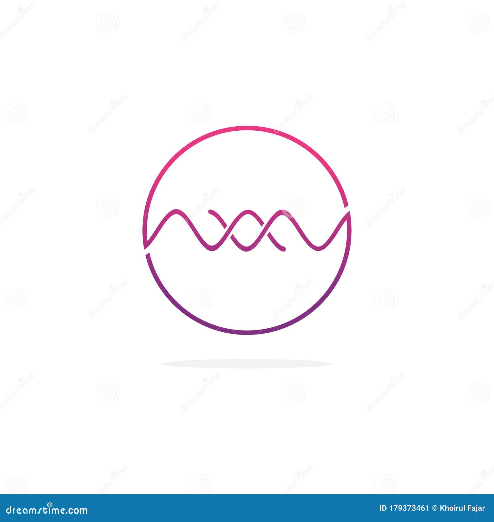 Audio Wave Logo Concept, Multimedia Technology Themed, Abstract Shape ...