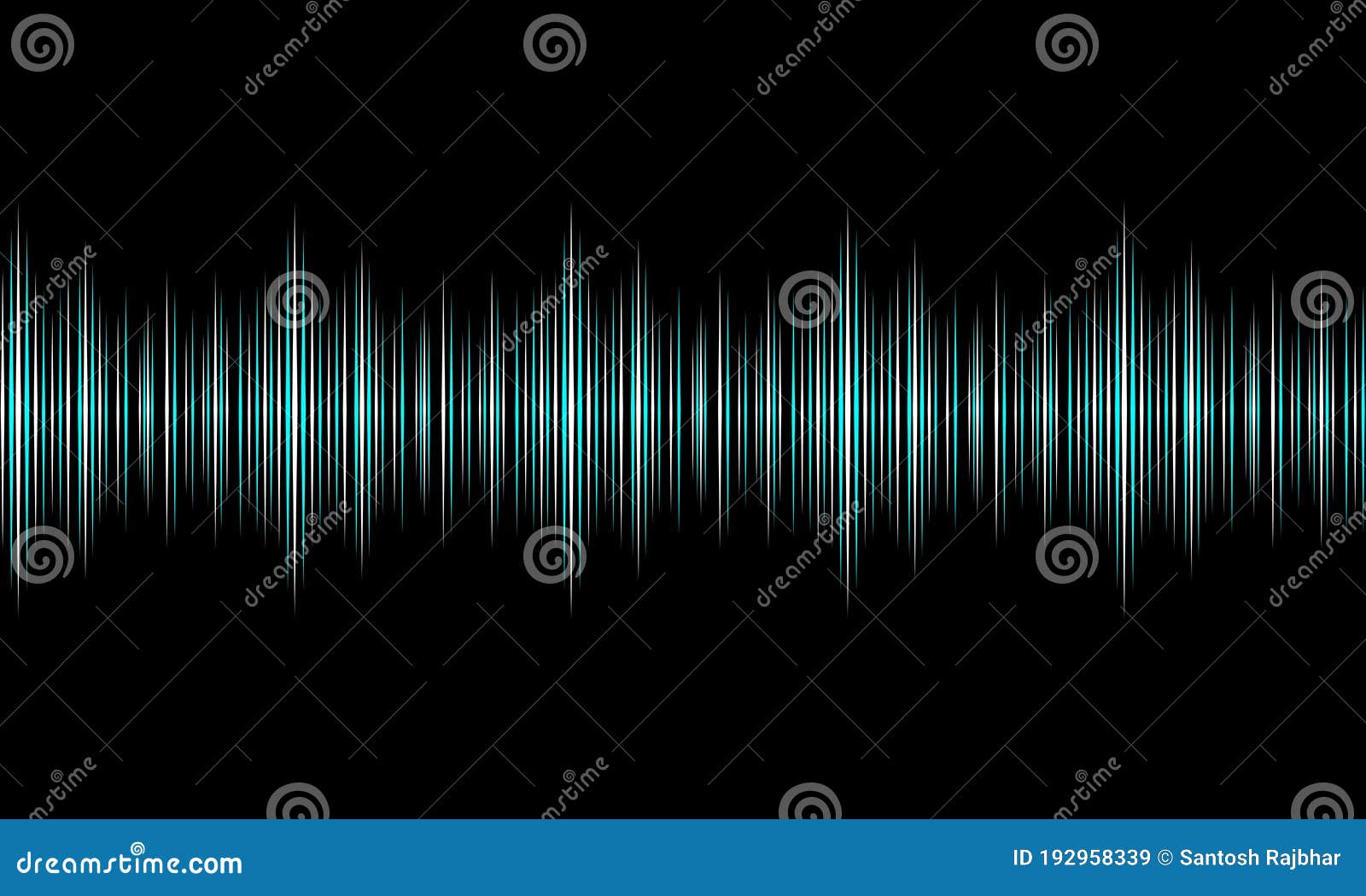 Audio Sound Waves on Black Background .Sound Wave. Level, Song. Stock ...