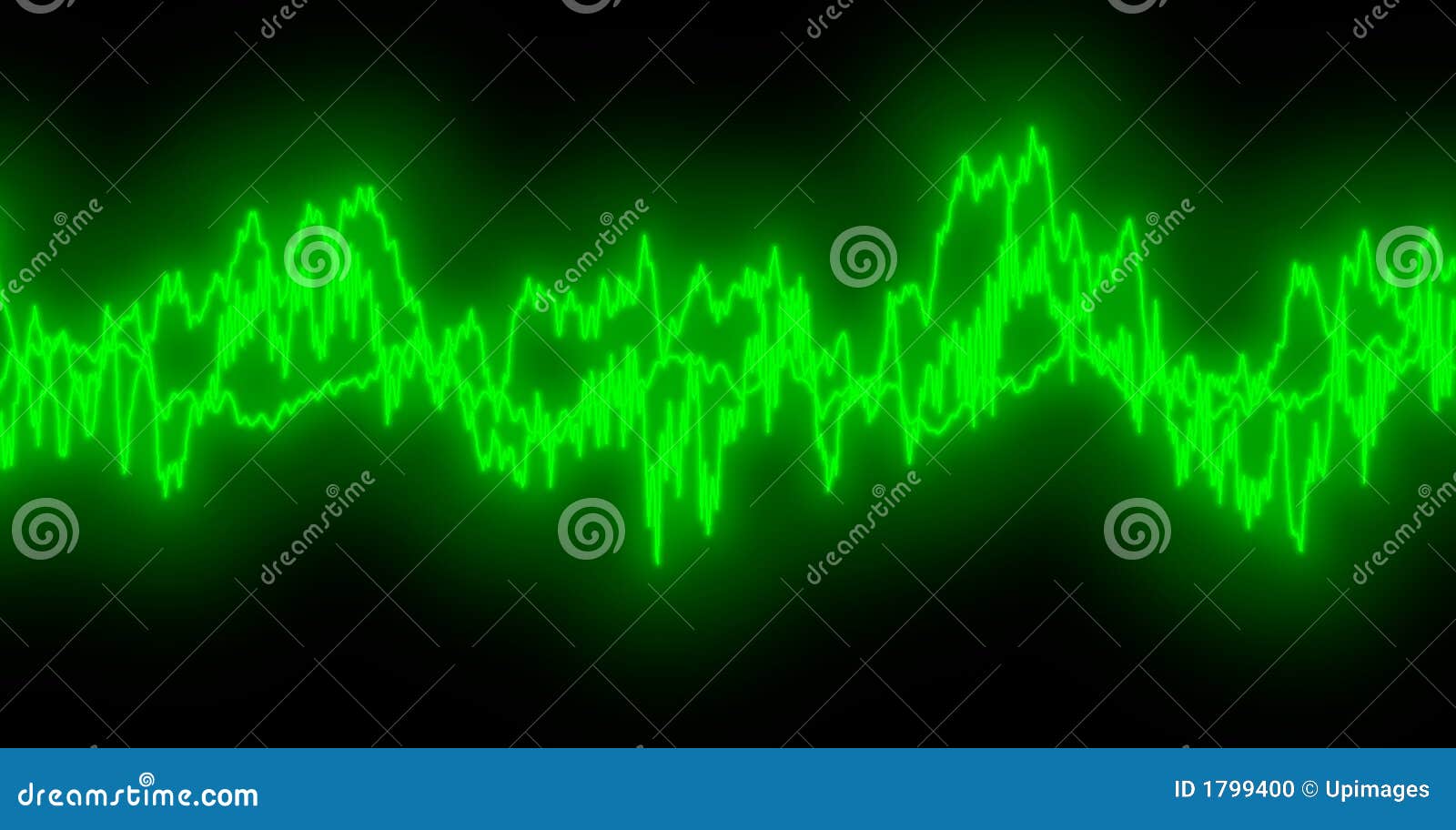 Audio Waves Stock Photo - Image: 1799400
