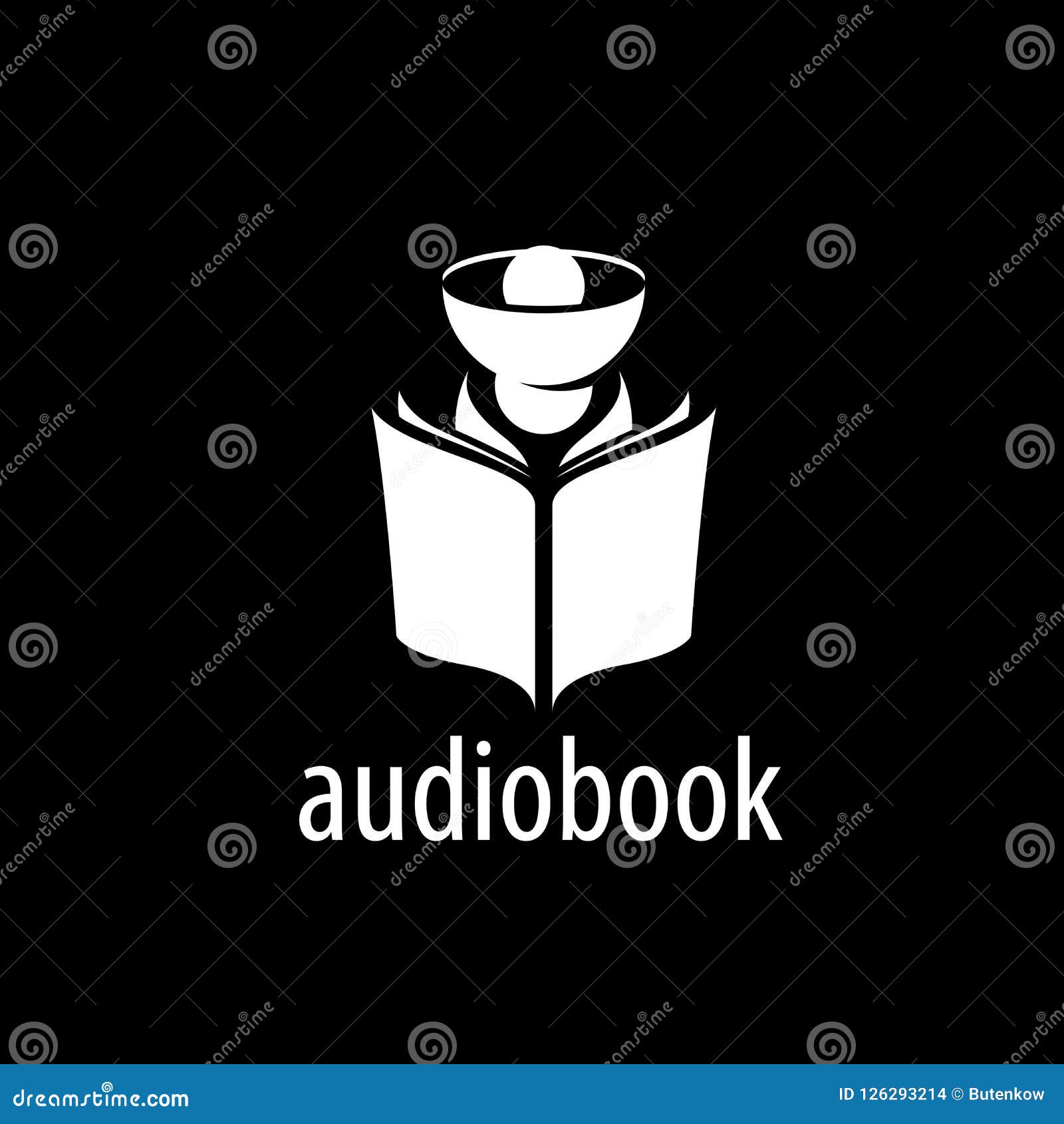 Audiobook. Vector Logo Template Stock Vector - Illustration of element ...