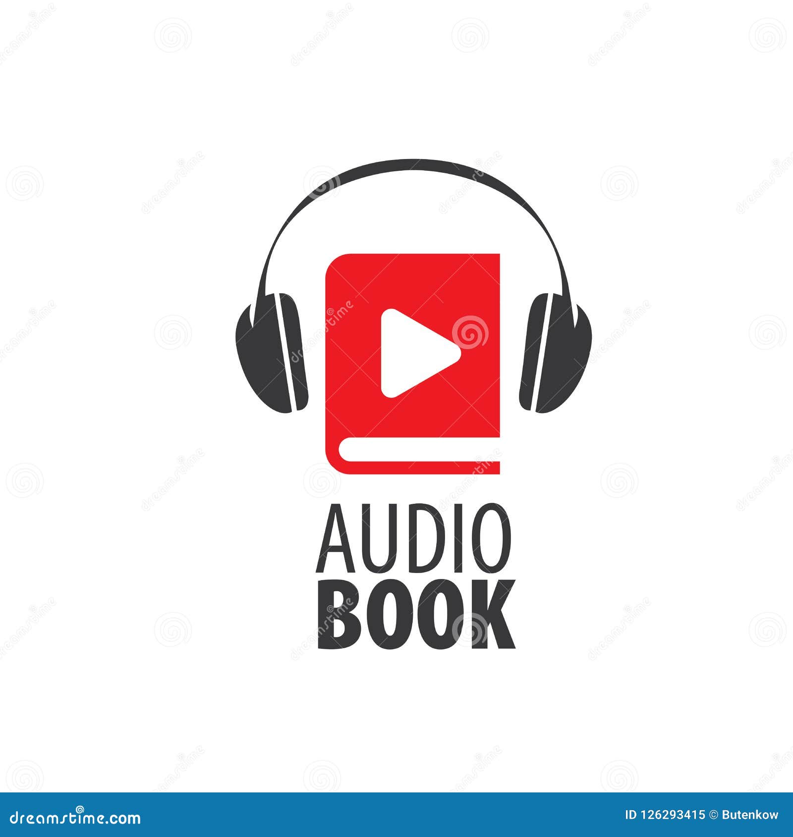 Audiobook. Vector Logo Template Stock Vector - Illustration of ...