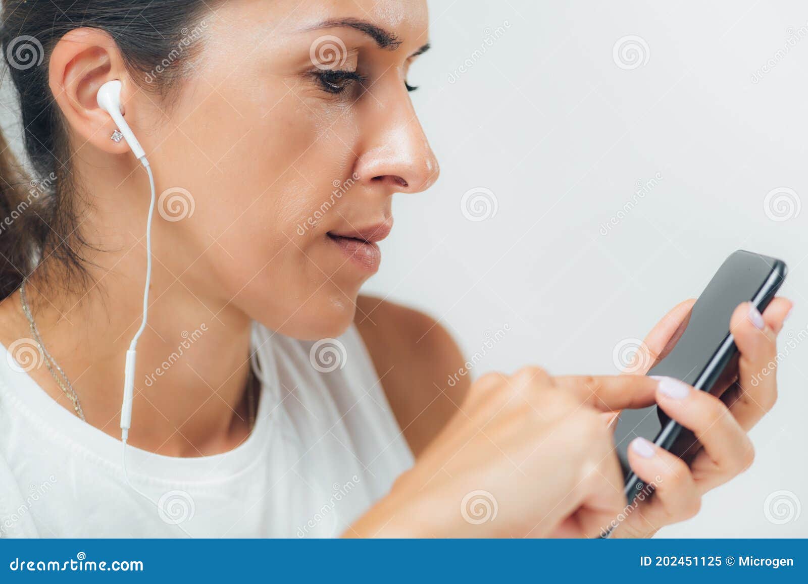 Audiogram Hearing Test at Home Stock Image - Image of equipment ...