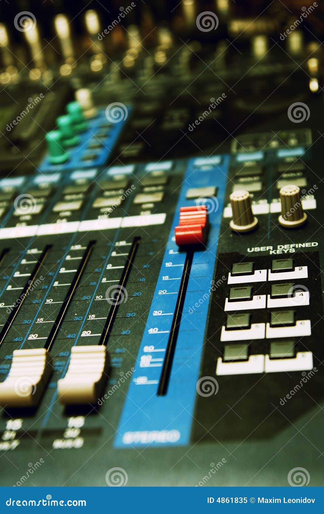 Audiomixer stock image. Image of radio, close, sound, recording - 4861835