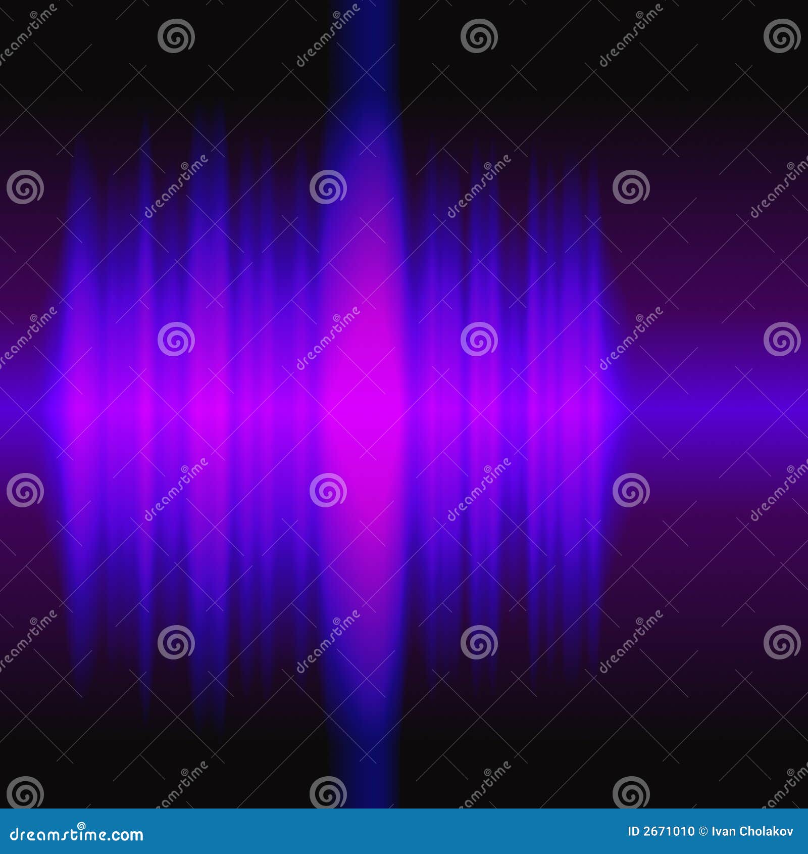 Audiowaves illustration stock illustration. Illustration of equipment ...