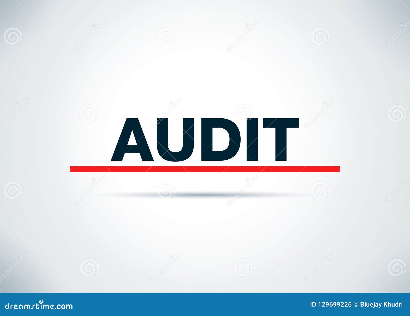 Audit Abstract Flat Background Design Illustration Stock Illustration ...