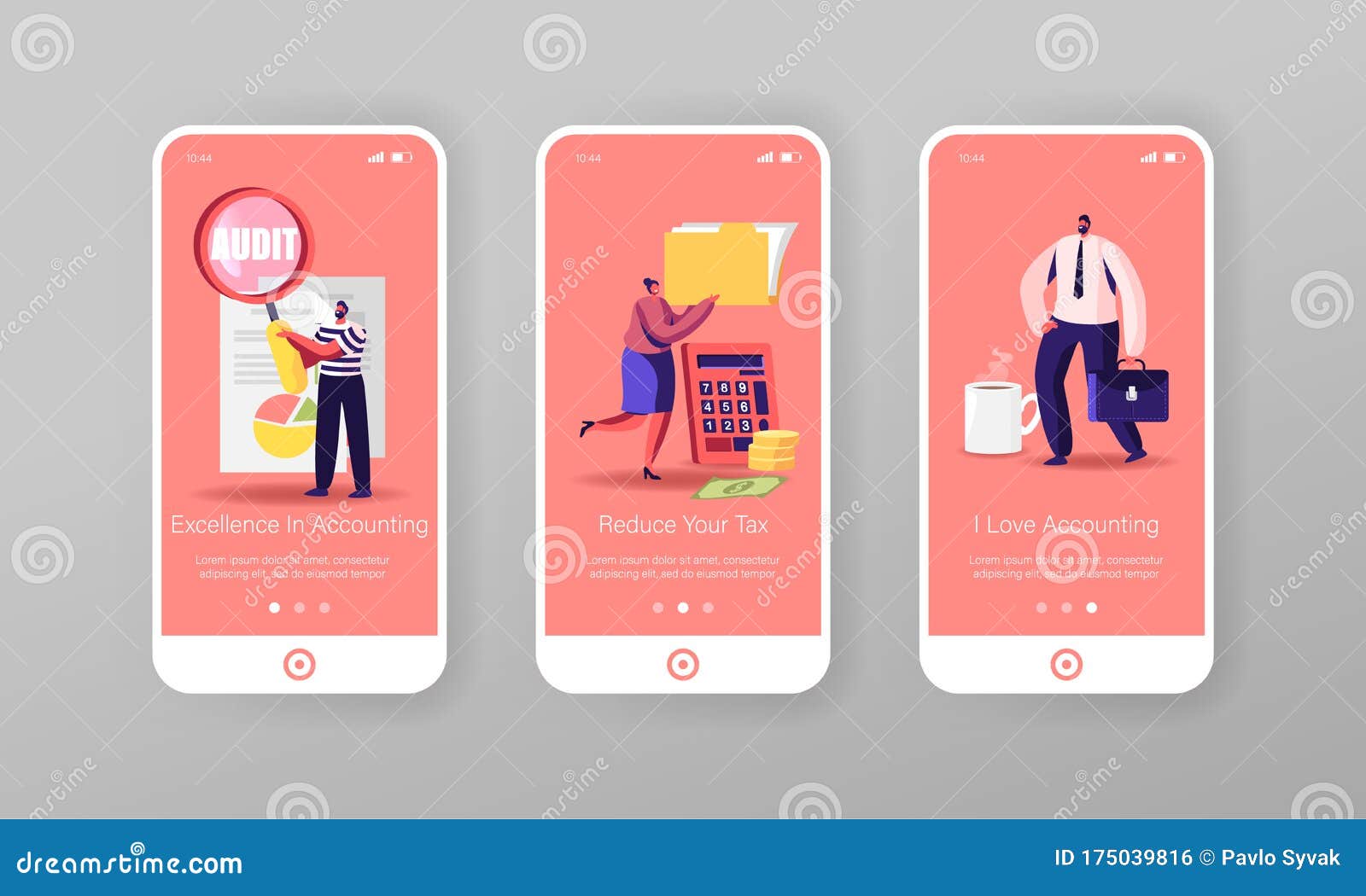 Audit Analysis Inspection Mobile App Page Onboard Screen Template. Tiny ...