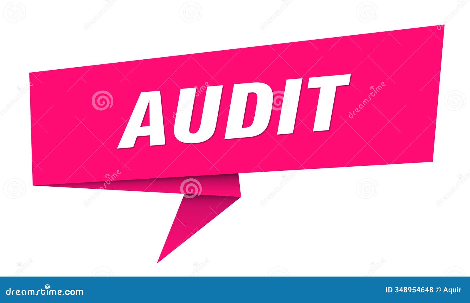Audit Banner. Audit Speech Bubble, Label, Sticker, Sign Template Stock ...