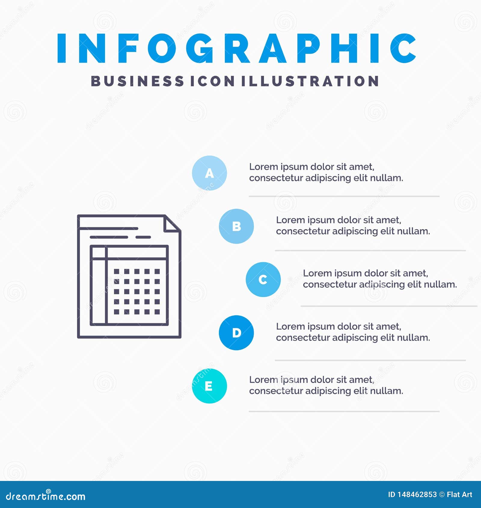 Audit, Bill, Document, File, Form, Invoice, Paper, Sheet Line Icon with ...