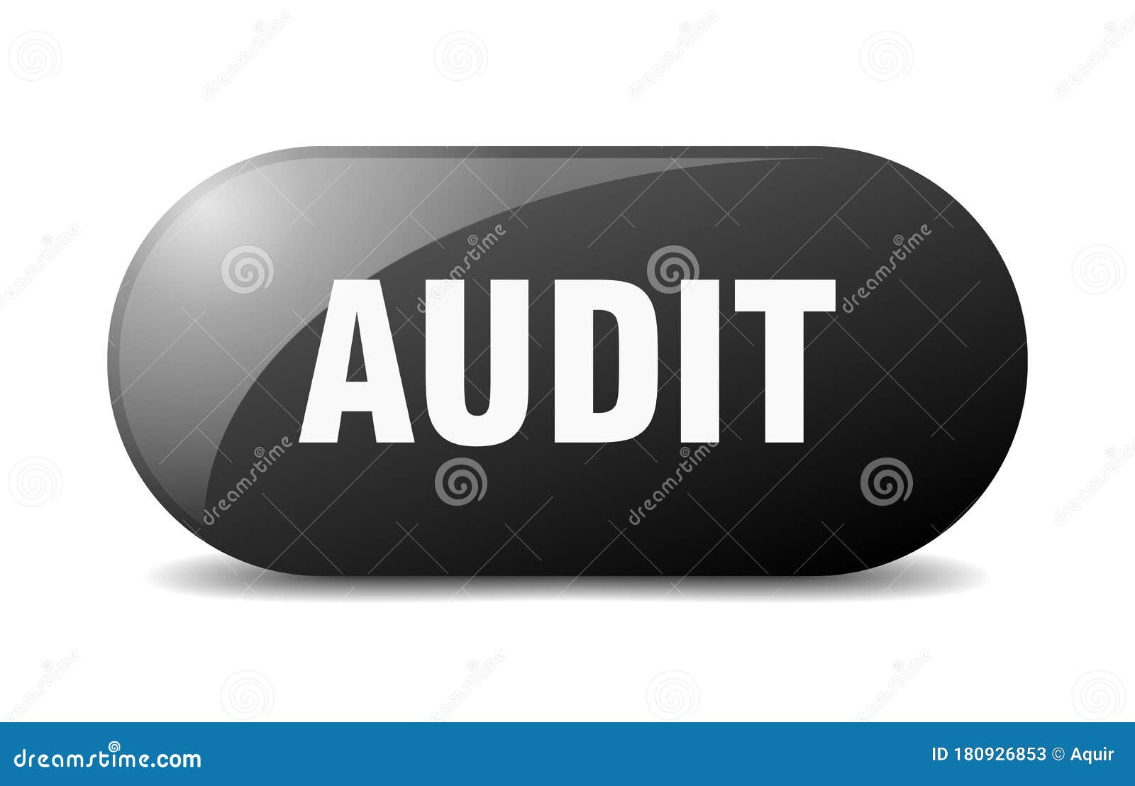 Audit Button. Audit Sign. Key. Push Button Stock Vector - Illustration ...