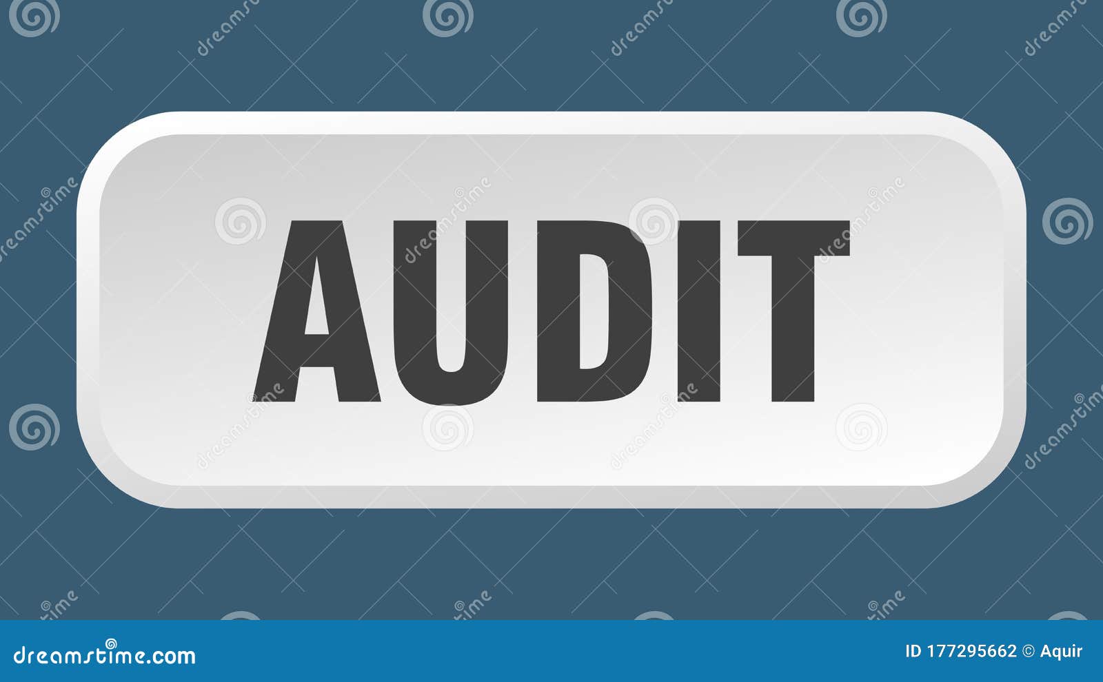 Audit Button. Audit Square 3d Push Button Stock Vector - Illustration ... Audit Button. Audit Square 3d Push Button Stock Vector - Illustration ...