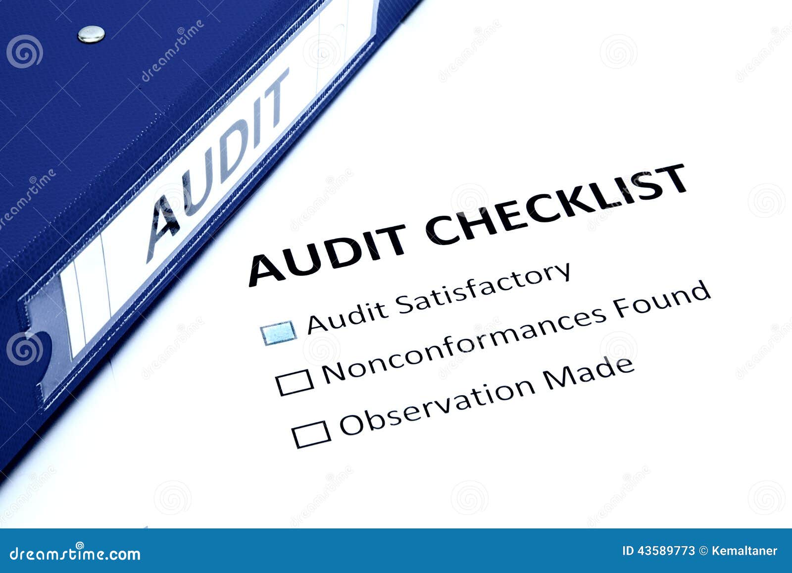 Audit checklist stock image. Image of customer, monitor - 43589773