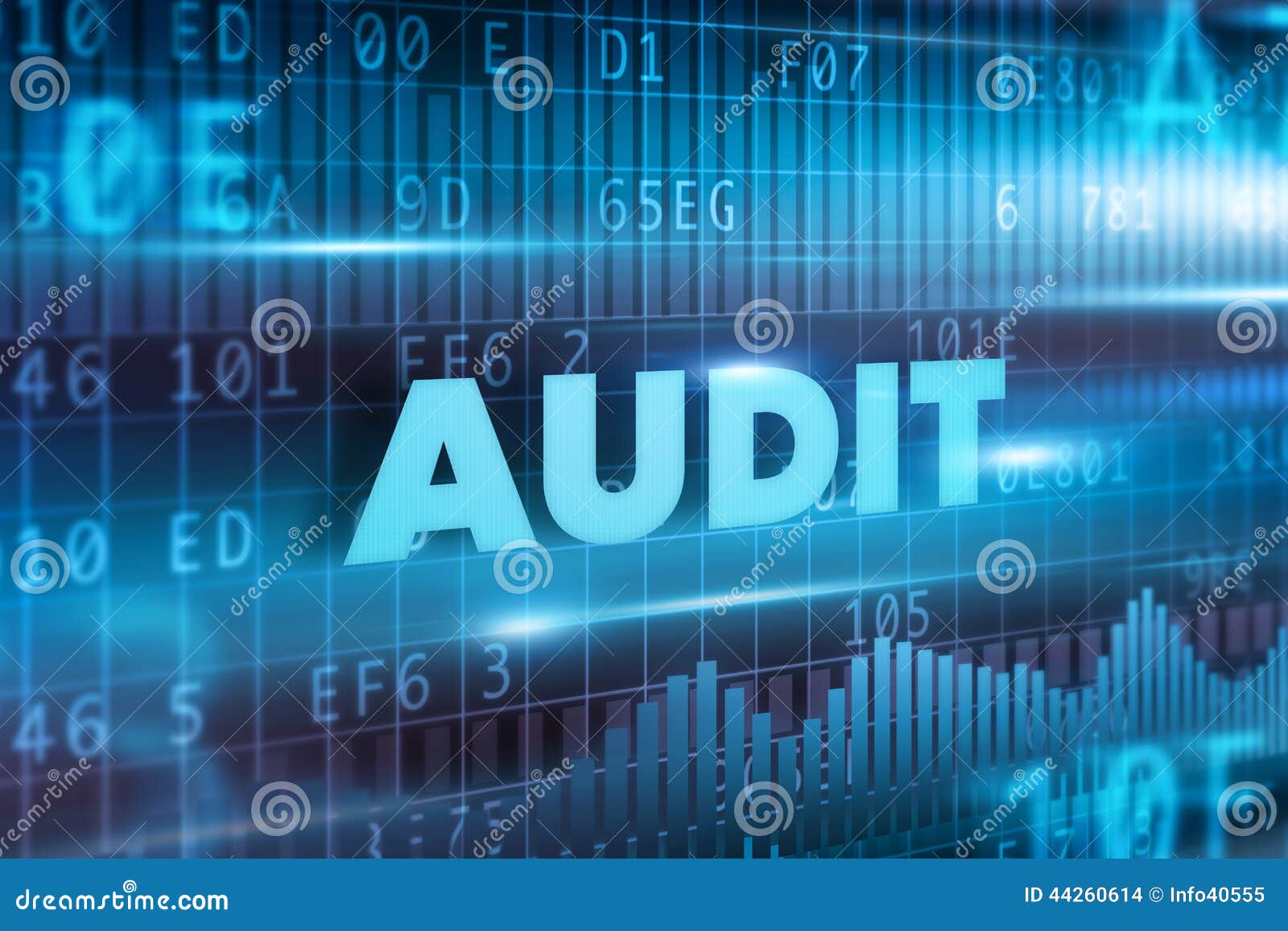 Audit concept stock illustration. Illustration of concept - 44260614