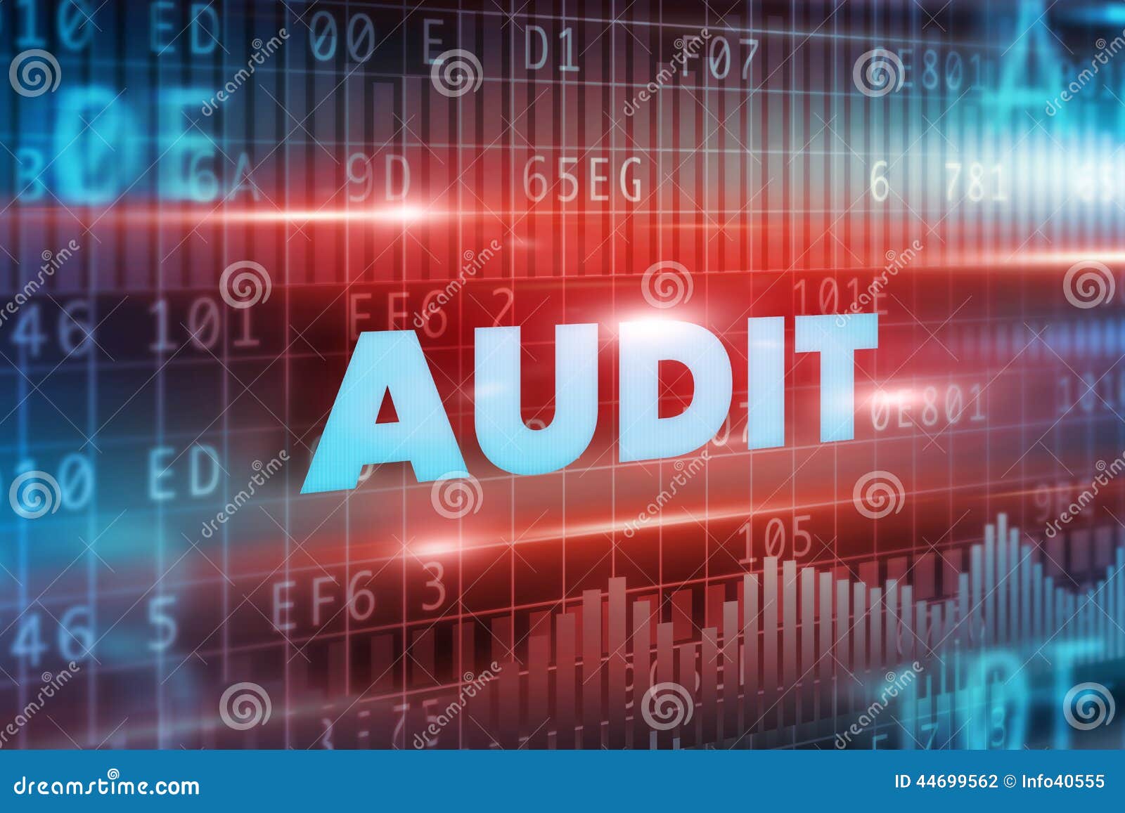 Audit concept stock illustration. Illustration of procedure - 44699562