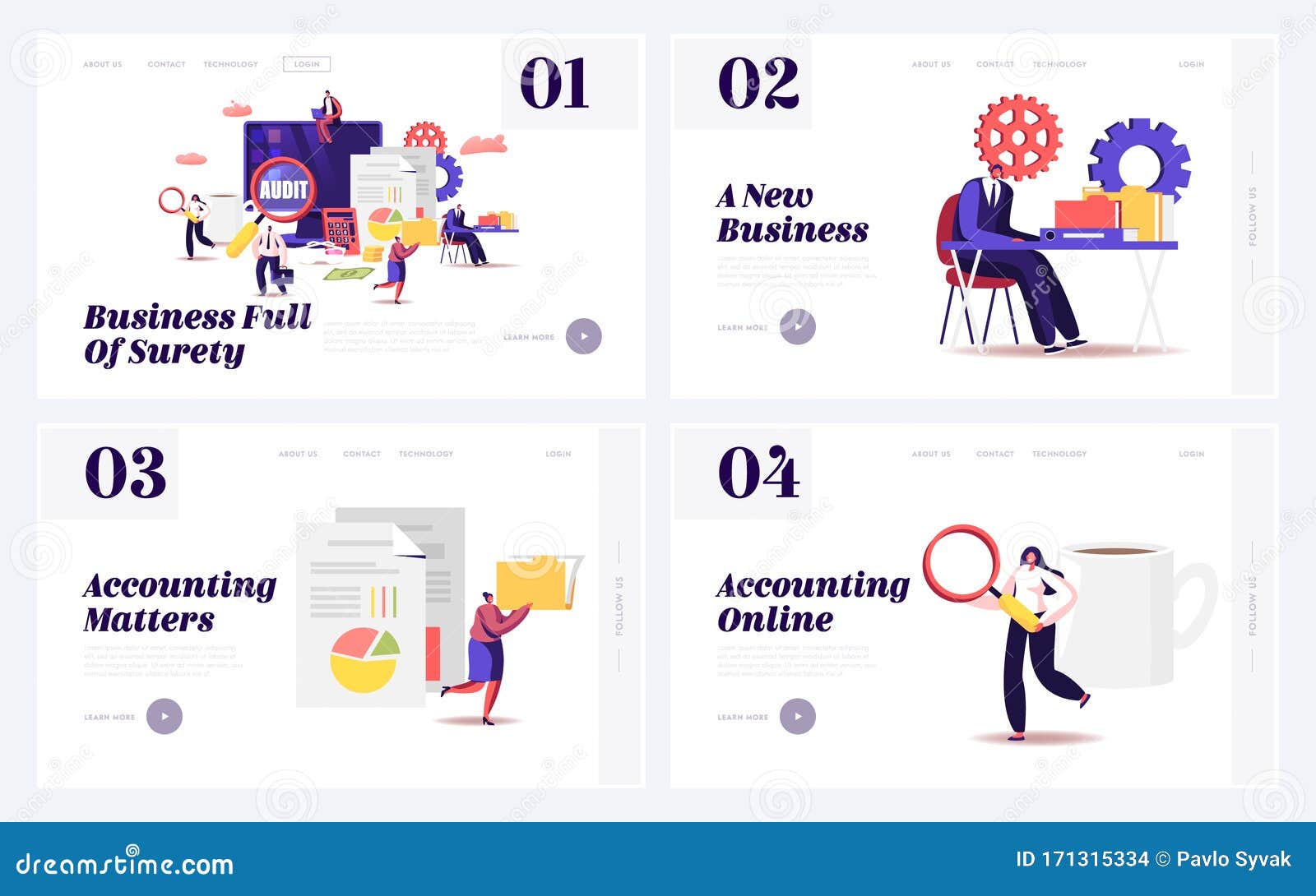 Consulting Auditors Service, Auditing Financial Report Mobile App Page ... Consulting Auditors Service, Auditing Financial Report Mobile App Page ...