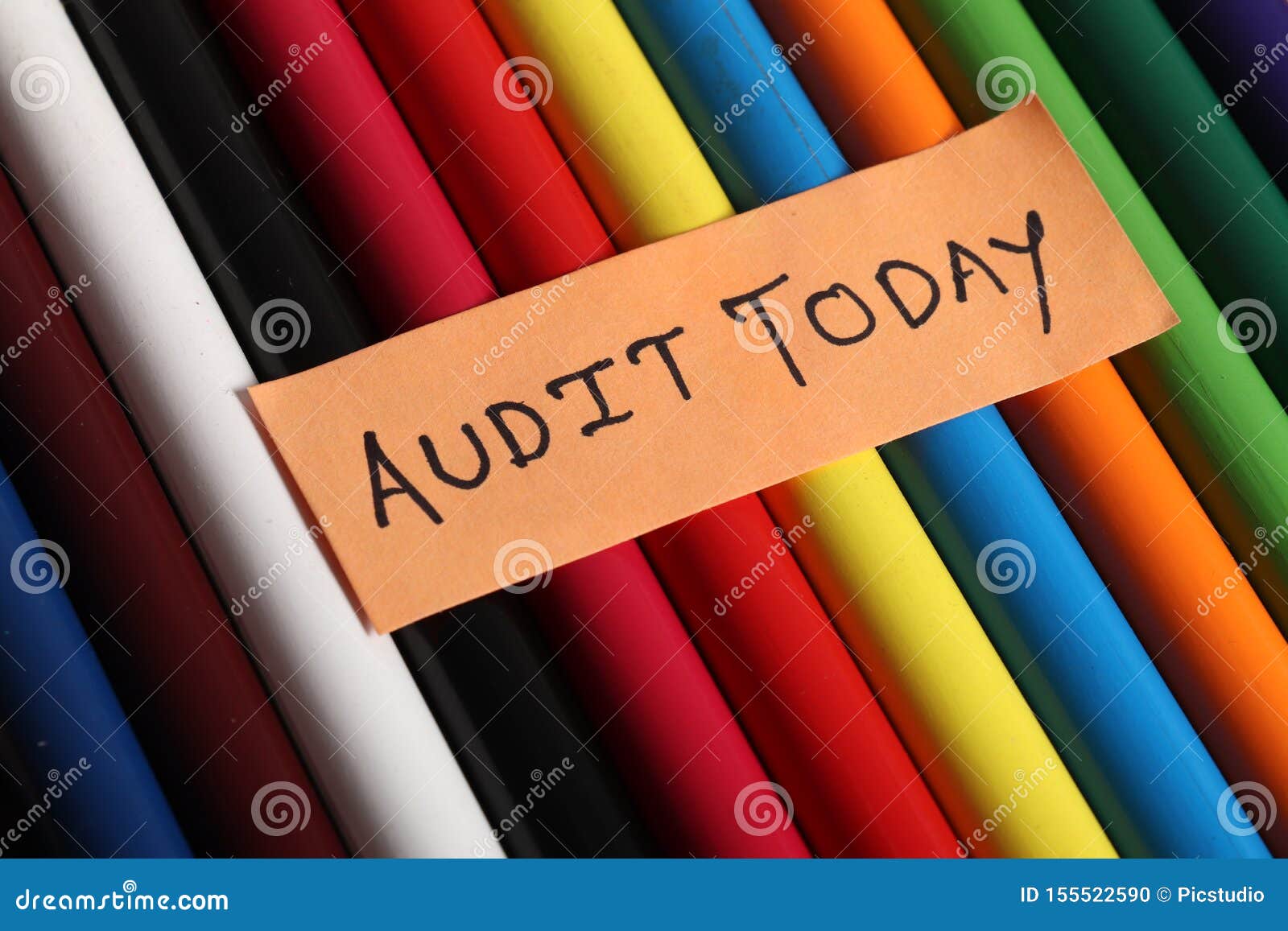 Audit day stock illustration. Illustration of cutout - 155522590