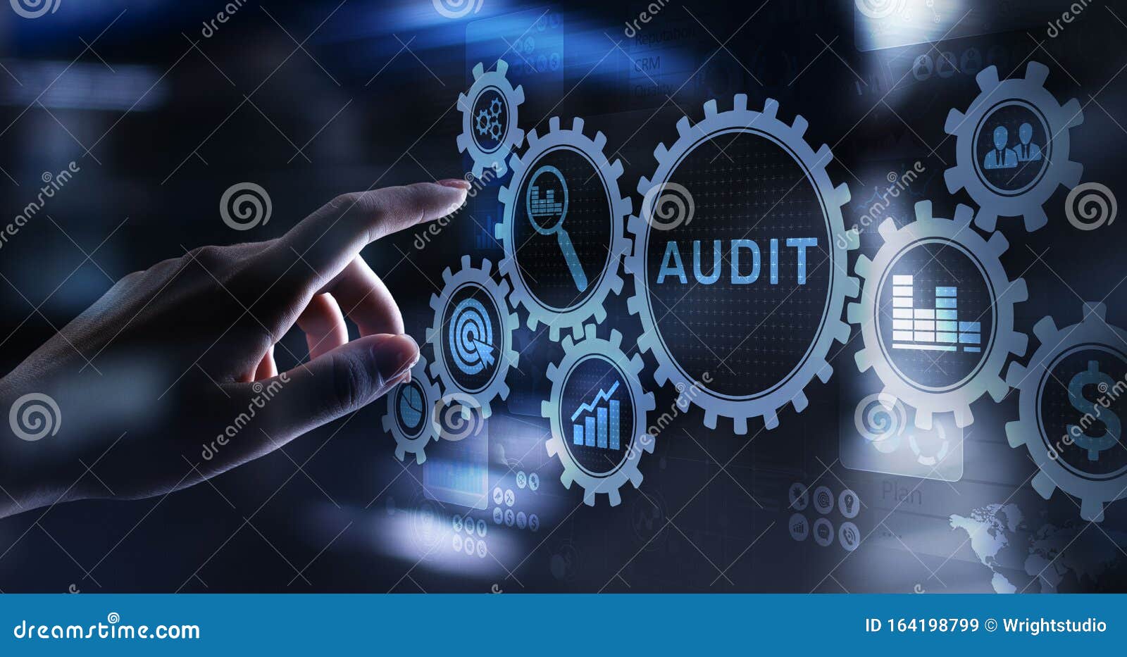 Audit - Official Financial Examination for Business As Concept on ...