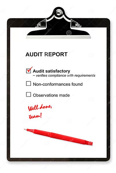 Audit Report stock image. Image of report, finance, monitoring - 7687655