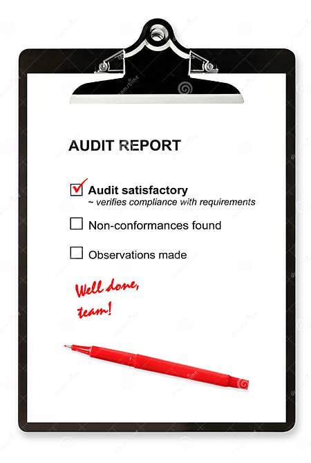 Audit Report stock image. Image of report, finance, monitoring - 7687655