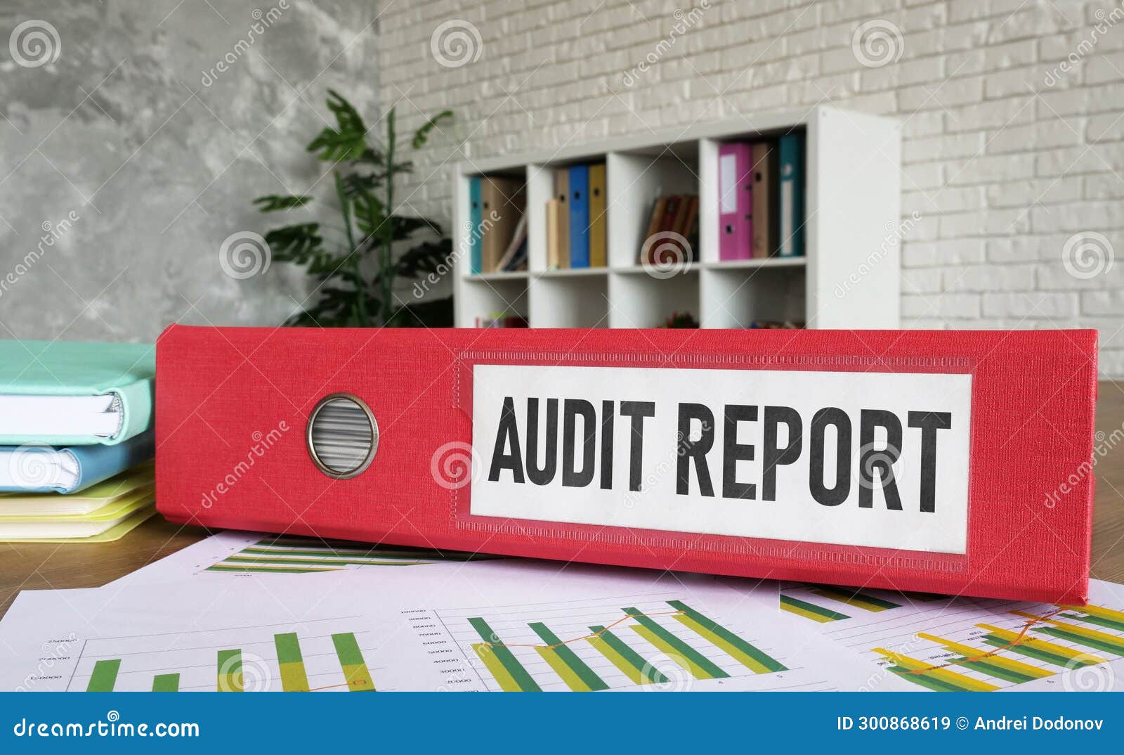 Audit Report is Shown Using the Text Stock Image - Image of audit ...