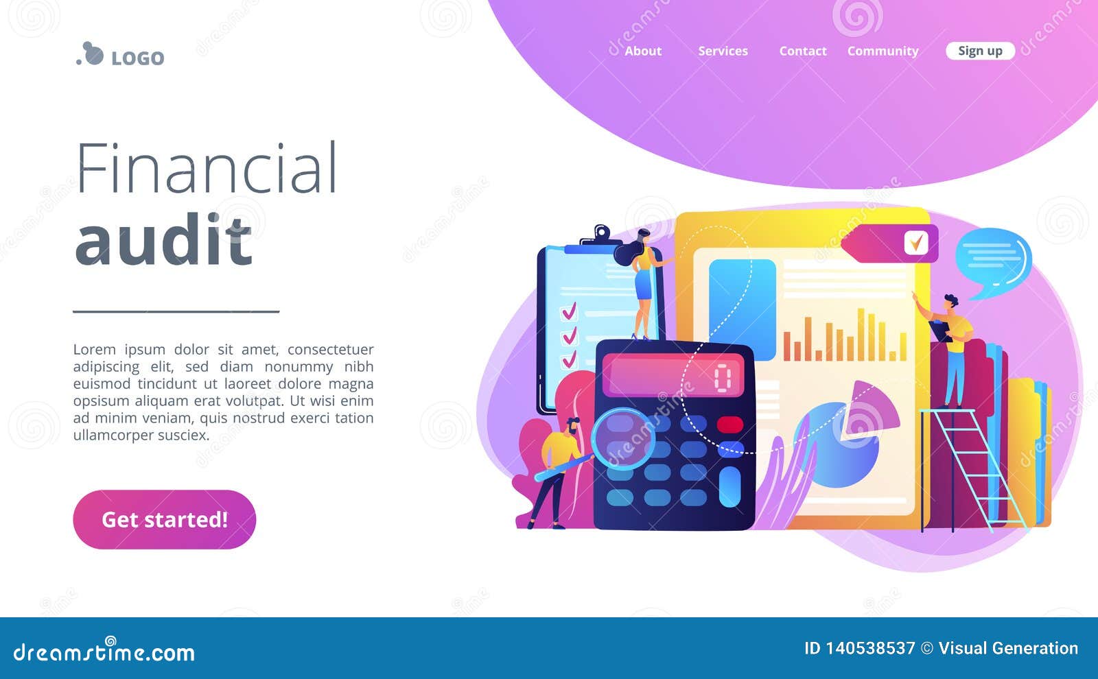 Consulting Auditors Service, Auditing Financial Report Mobile App Page ... Consulting Auditors Service, Auditing Financial Report Mobile App Page ...
