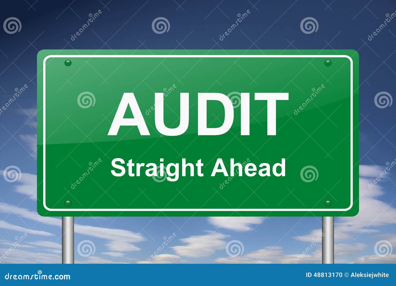 Audit sign stock illustration. Illustration of economy - 48813170