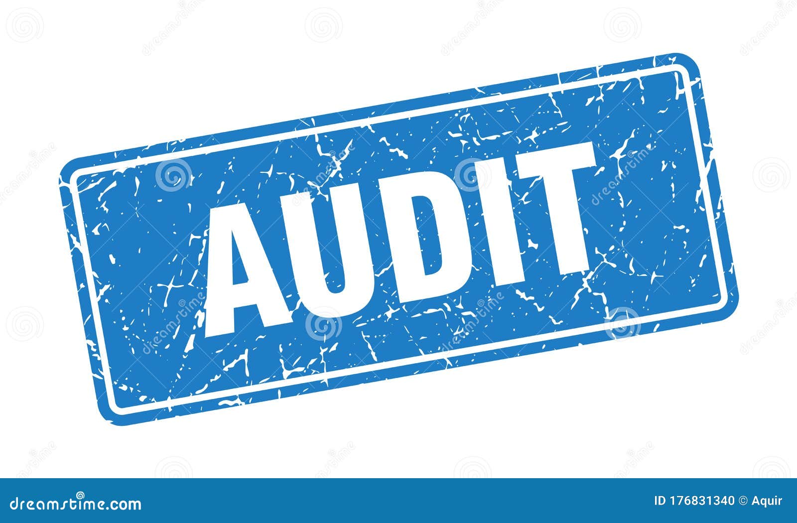 Audit Sign. Audit Grunge Stamp Stock Vector - Illustration of square ...